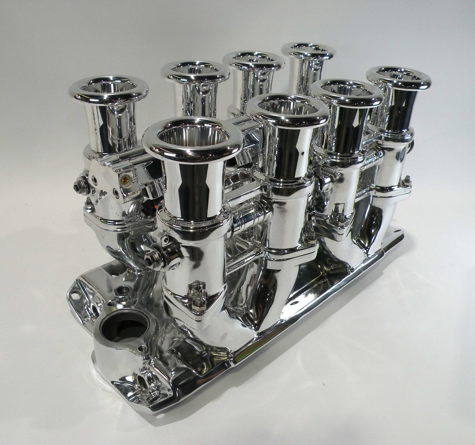 V8 Kit, Chevy 350, 75mm Air Horn - Borla Induction