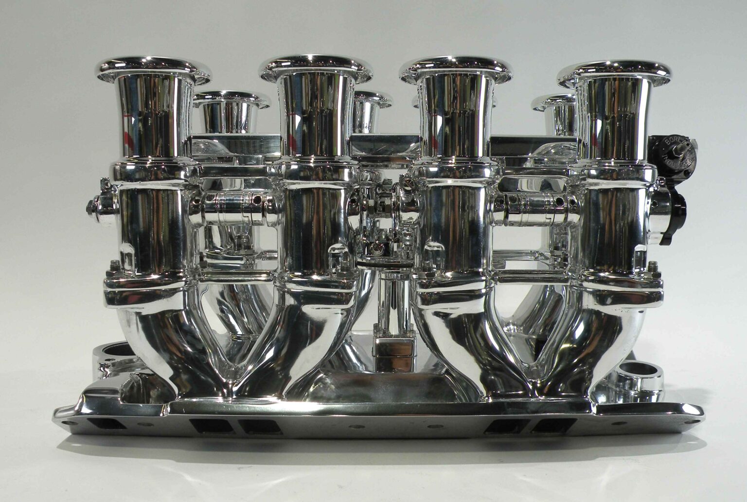 V8 Kit, Chevy 350, 75mm Air Horn - Borla Induction