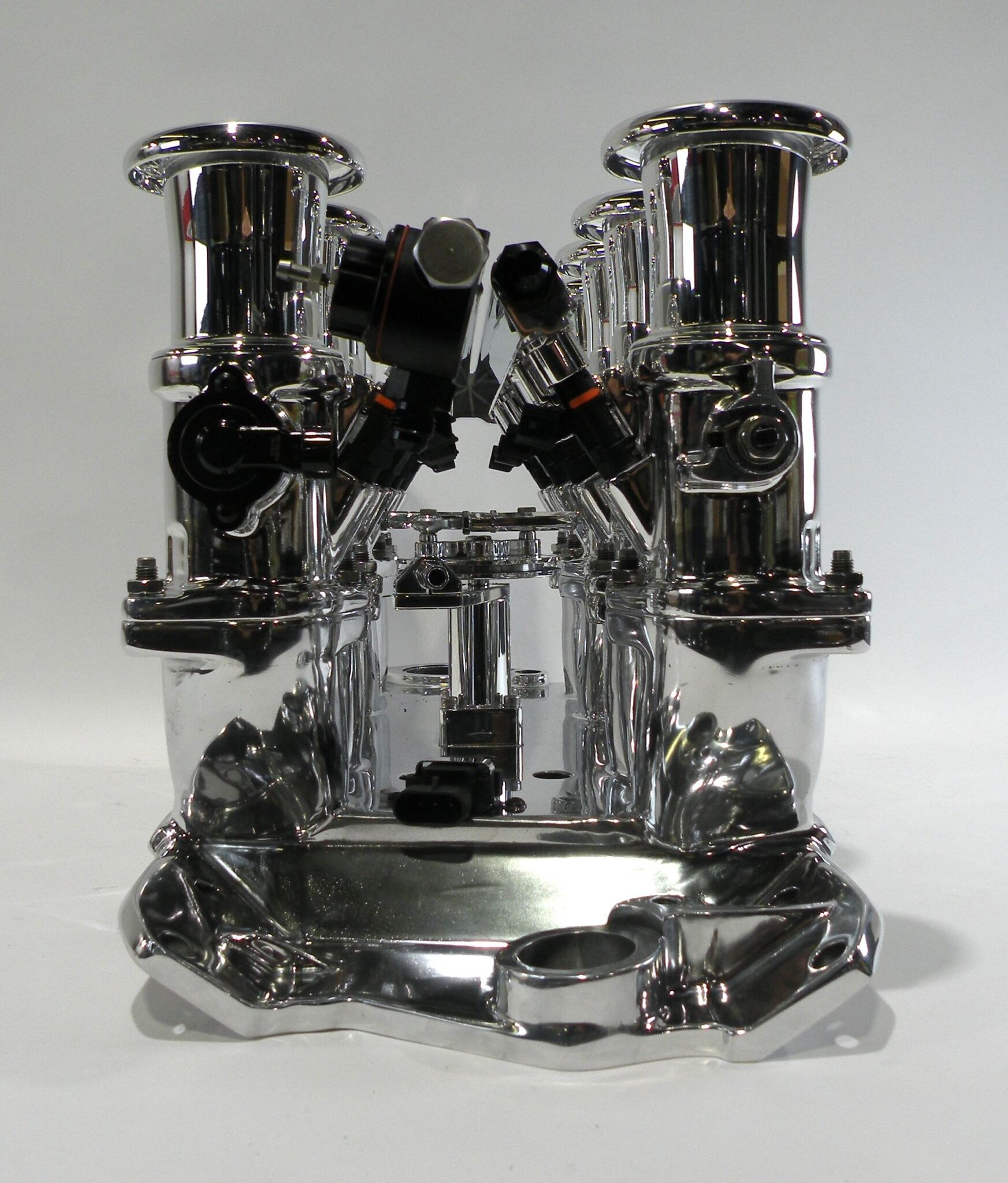 V8 Kit, Chevy 350, 75mm Air Horn - Borla Induction