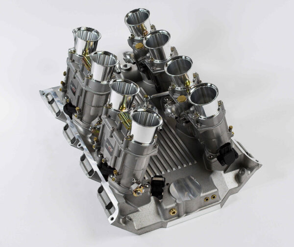 V8 Kit, Chevy 350, 50mm Air Horn - Borla Induction