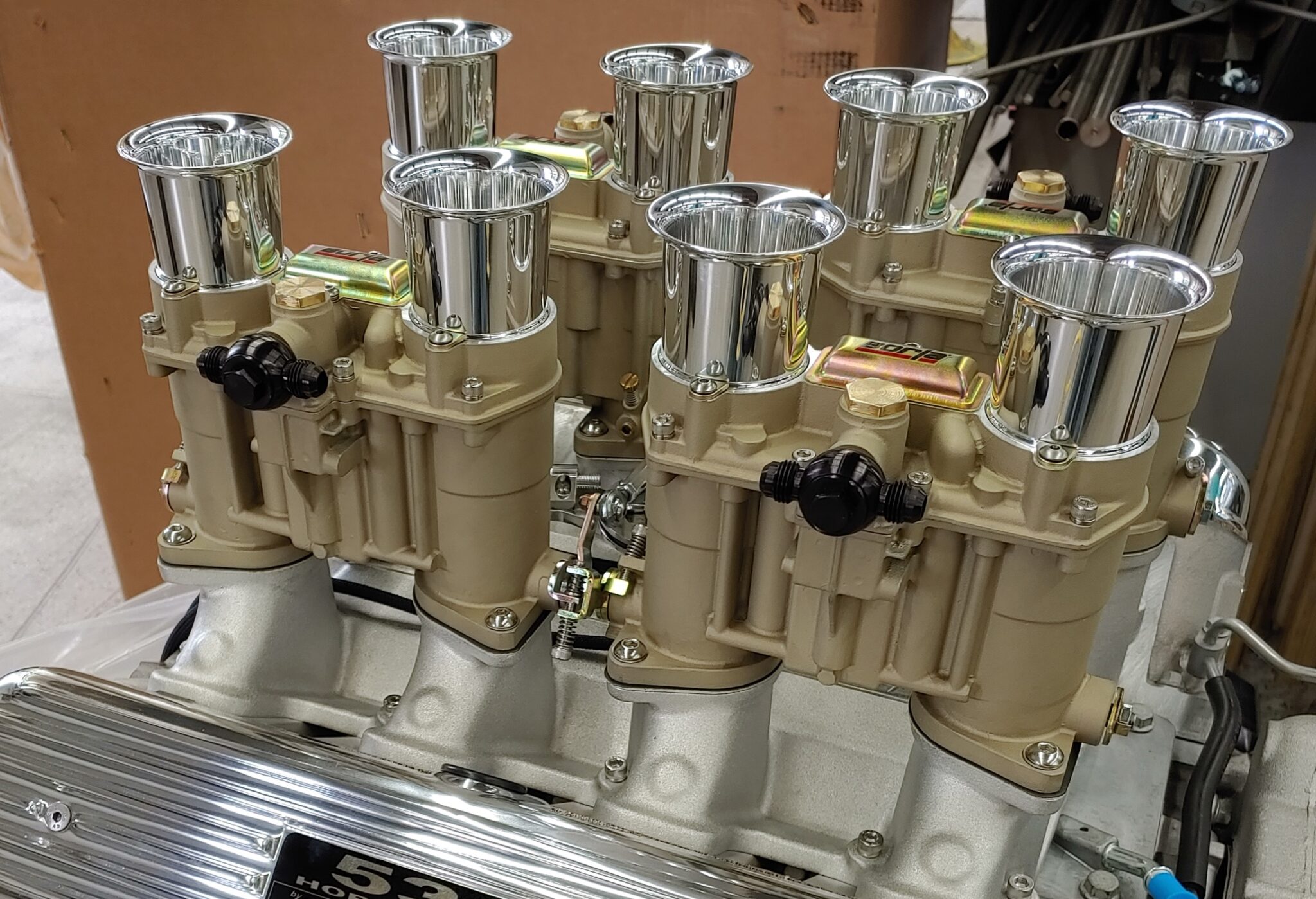 Chevy Throttle Body Kits V8 Borla Induction